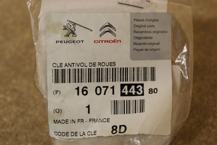 16071443807D Wheel bolt key New genuine part | Deutsche Parts