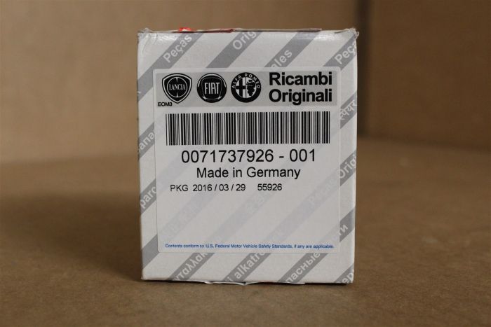 71737926 OIL FILTER New genuine part | Deutsche Parts