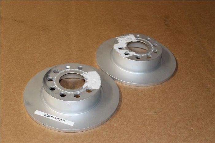 5Q0615601F BRAKE DISC X2 New genuine part | Deutsche Parts