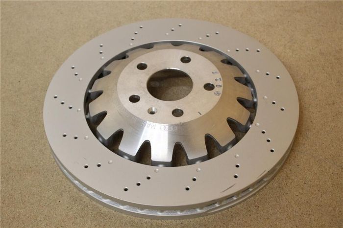Audi RS3 2017-2021 Single Front Brake Disc 370x34mm Punched 8V0615301P ...