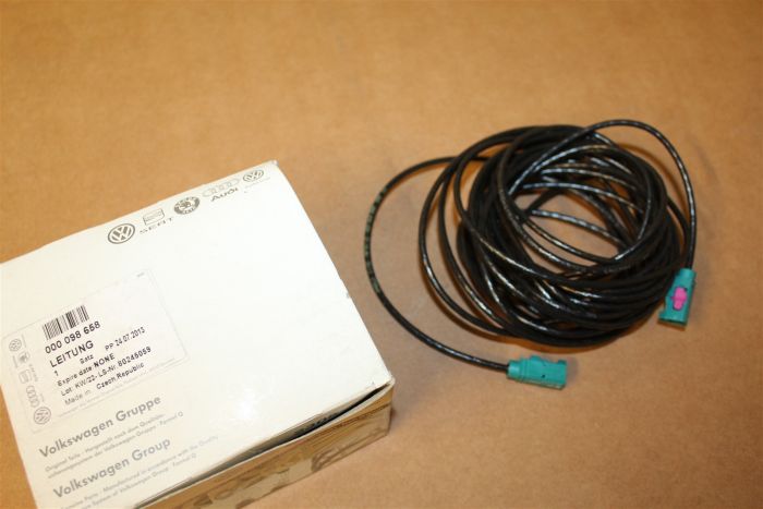 7000mm / 7m aerial wiring loom various VW Audi Skoda Seat 000098658 ...