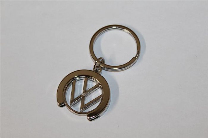 Volkswagen Key Ring With Trolley Chip 000087010BT New Genuine ...