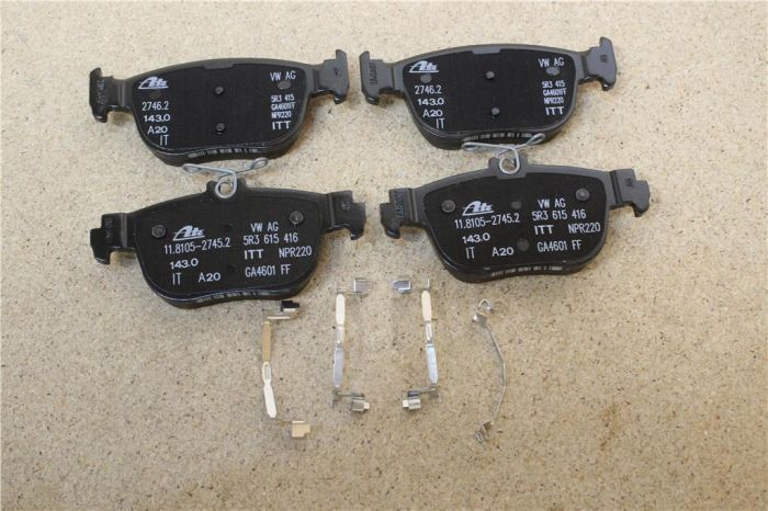 Rear Brake Pad Set VW Golf 2020 Onwards 8Y0698451 New Genuine Part ...