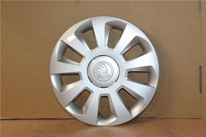 14 Wheel Trim Bright Chrome Skoda Citigo 12 22 1ST601147B Z31 New Genuine Part Deutsche Parts